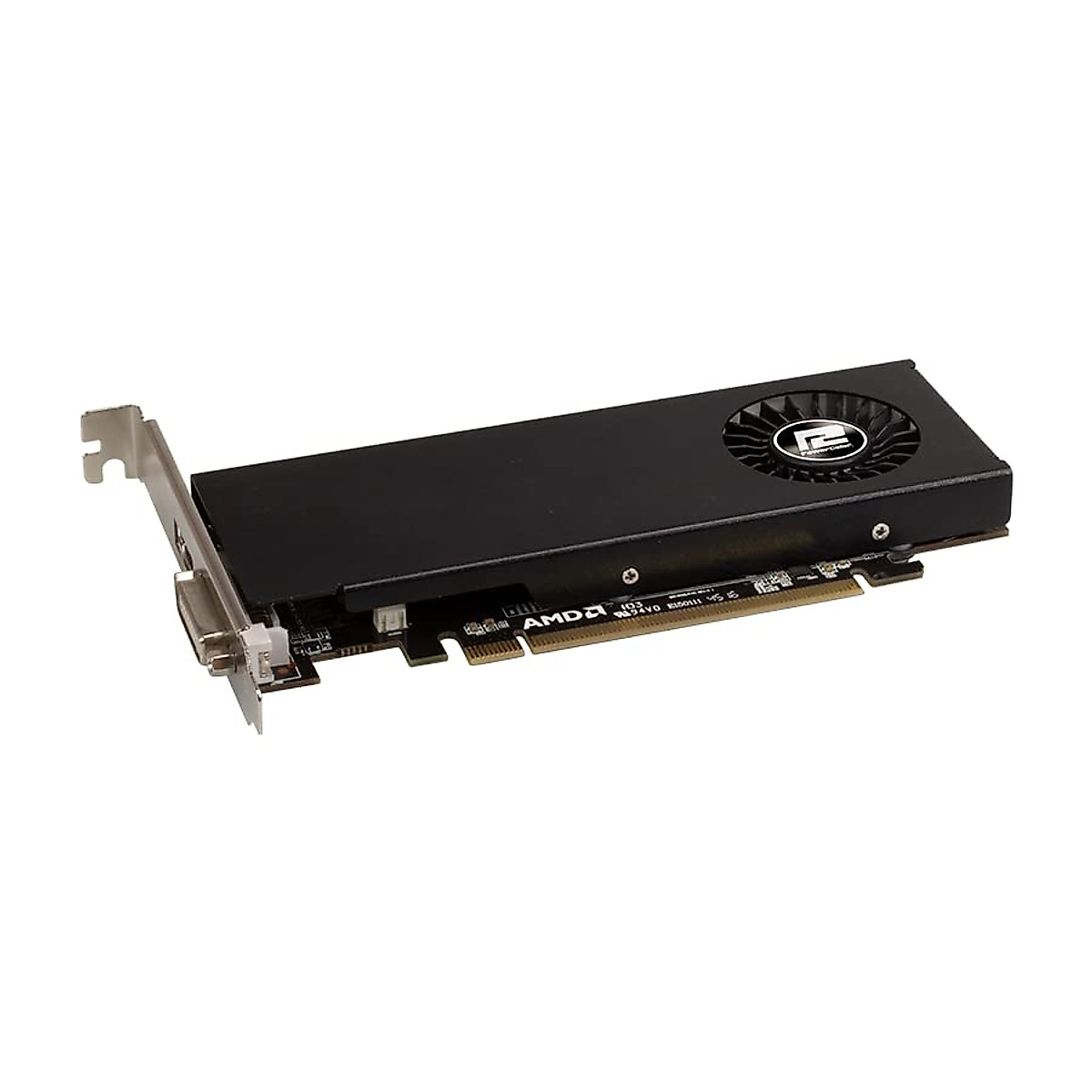 PowerColor AMD Radeon RX 550 Low Profile Graphics Card with 2GB GDDR5 Memory