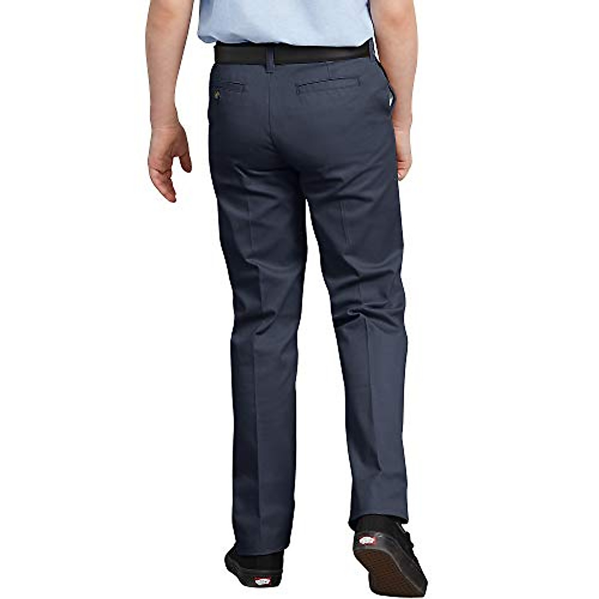 Dickies boys Flexwaist Slim Stretch pants, Dark Navy, 10 US