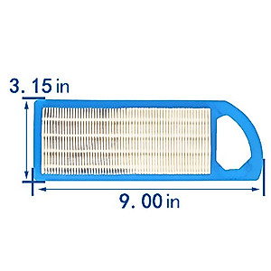 697153 Air Filter for Briggs and Stratton 698083 795115 697634 697153 5043 697014 797008 Lawn Mower 2Pack