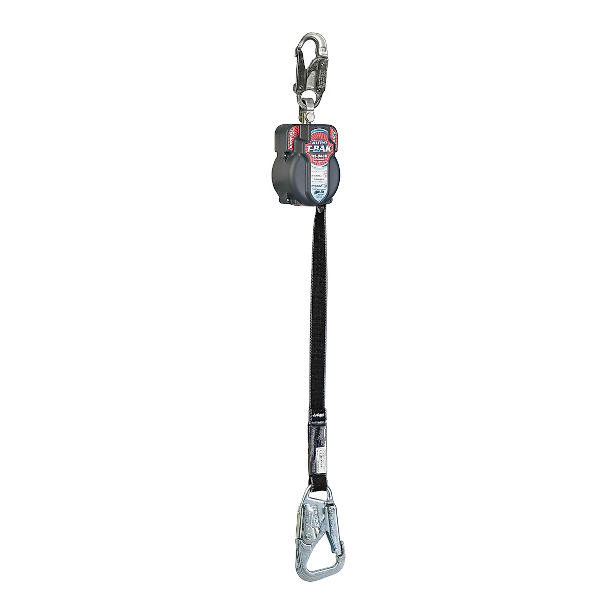 Miller by Honeywell MFLT-4/7.5FT TurboLite T-BAK Personal Fall Limiter with Locking Snap Hook