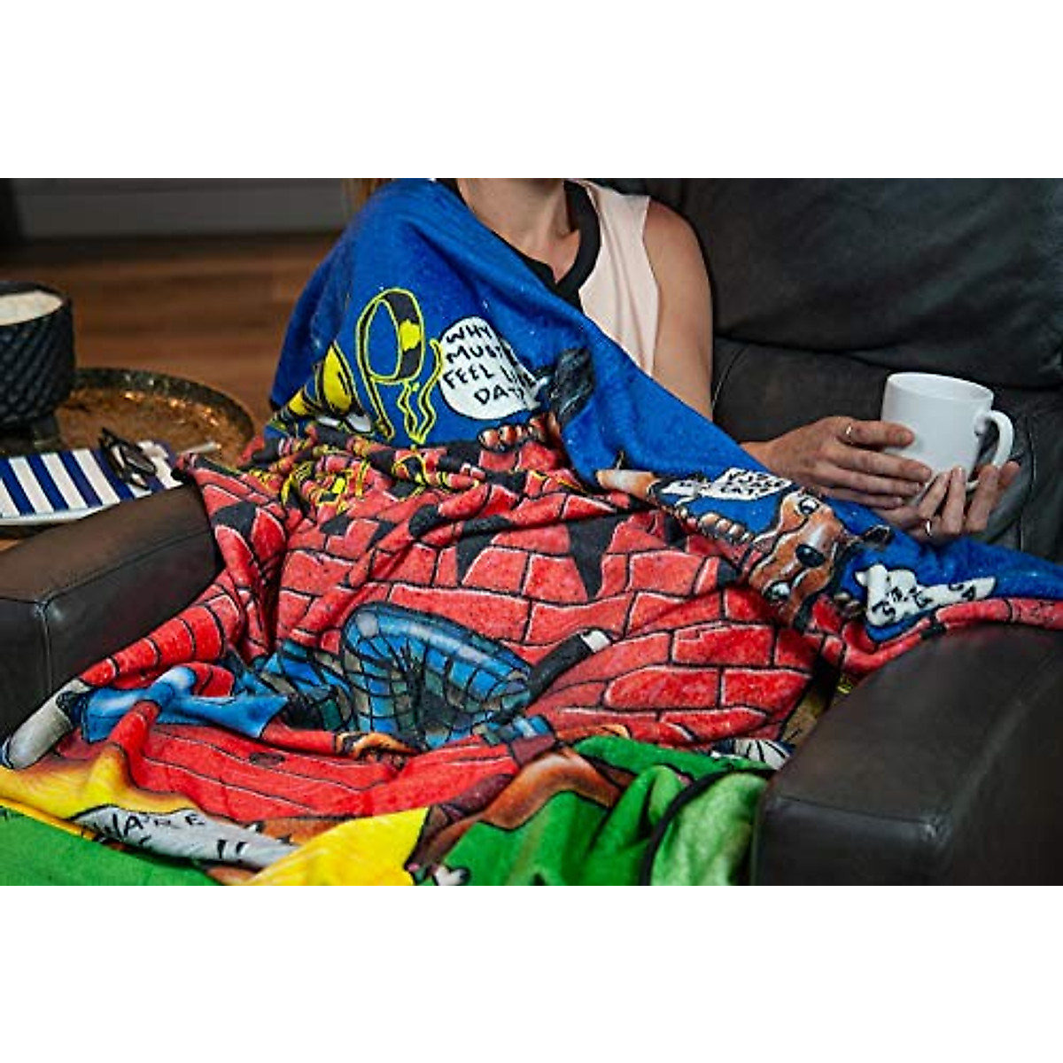JUST FUNKY Snoop Dogg Doggystyle Album Cover Large Fleece Throw Blanket | Official Snoop Dogg Throw Blanket | Collectible Rap Music Throw Blanket | Measures 60 x 45 Inches