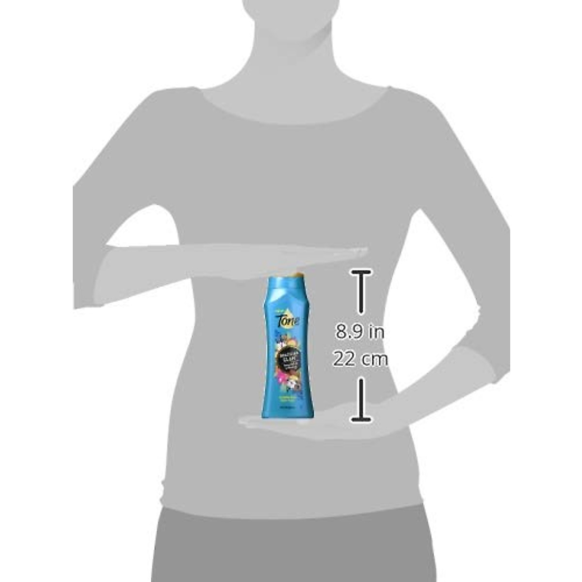 Tone Body Wash, Brazilian Glam, 18 Ounce (Pack of 6)