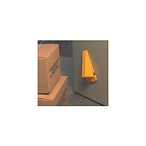 Giant Foot Doorstop, Magnetic, Yellow, 2" x 3.5" x 6.8" (00967)