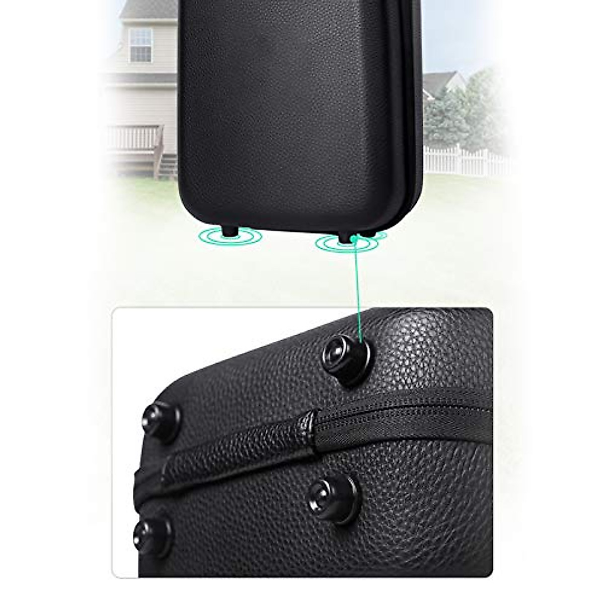 iFCOW Storage Bag Waterproof Shockproof Protective Case Compatible with Quest 2 Headset Controller Grip