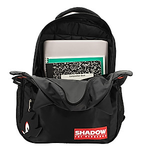 AI ACCESSORY INNOVATIONS Sonic The Hedgehog Backpack for Boys & Girls , Bookbag with Adjustable Shoulder Straps & Padded Back, Sonic 16 Inch Schoolbag with 3D Features, Durable School Bag for Kids