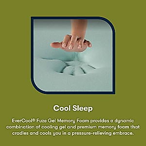 Serta - iComfortECO S15GL Firm 12" Twin XL Hybrid Smooth Top Mattress, Cooling, Pressure Relief, Utilizing Recycled and Plant-based Material, 100 Night Trial, CertiPUR-US Certified