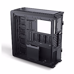 Phanteks Enthoo 719 (PH-ES719LTG_DBK01) High Performance Full Tower Case – Tempered Glass, Aluminum panels, dual system/psu support, massive storage, Fan Hub, Digital-RGB lighting, Black