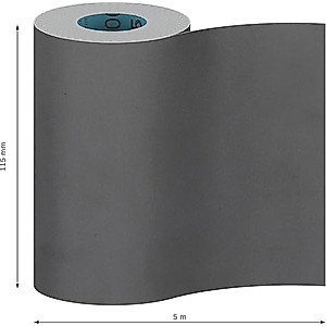 Bosch Professional 2608607789 Sandpaper1 Rolle B.f.Stone WP 115 mm x 5m, Grainage, Black