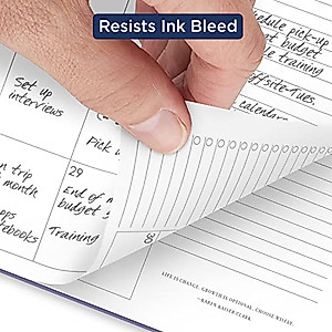 AT-A-GLANCE 2023-2024 Planner, Weekly & Monthly Academic, 7" x 8-3/4", Medium, Harmony, Lavender (1099-805A-17)