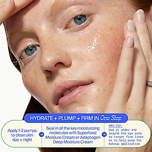 Youth To The People Triple Peptide + Cactus Oasis Face Serum - 4D Hyaluronic Acid Hydrating Serum + Skin Firming Peptides for Face & Malachite Minerals for a 3-in-1 Face Tightening Facial Serum (1oz)