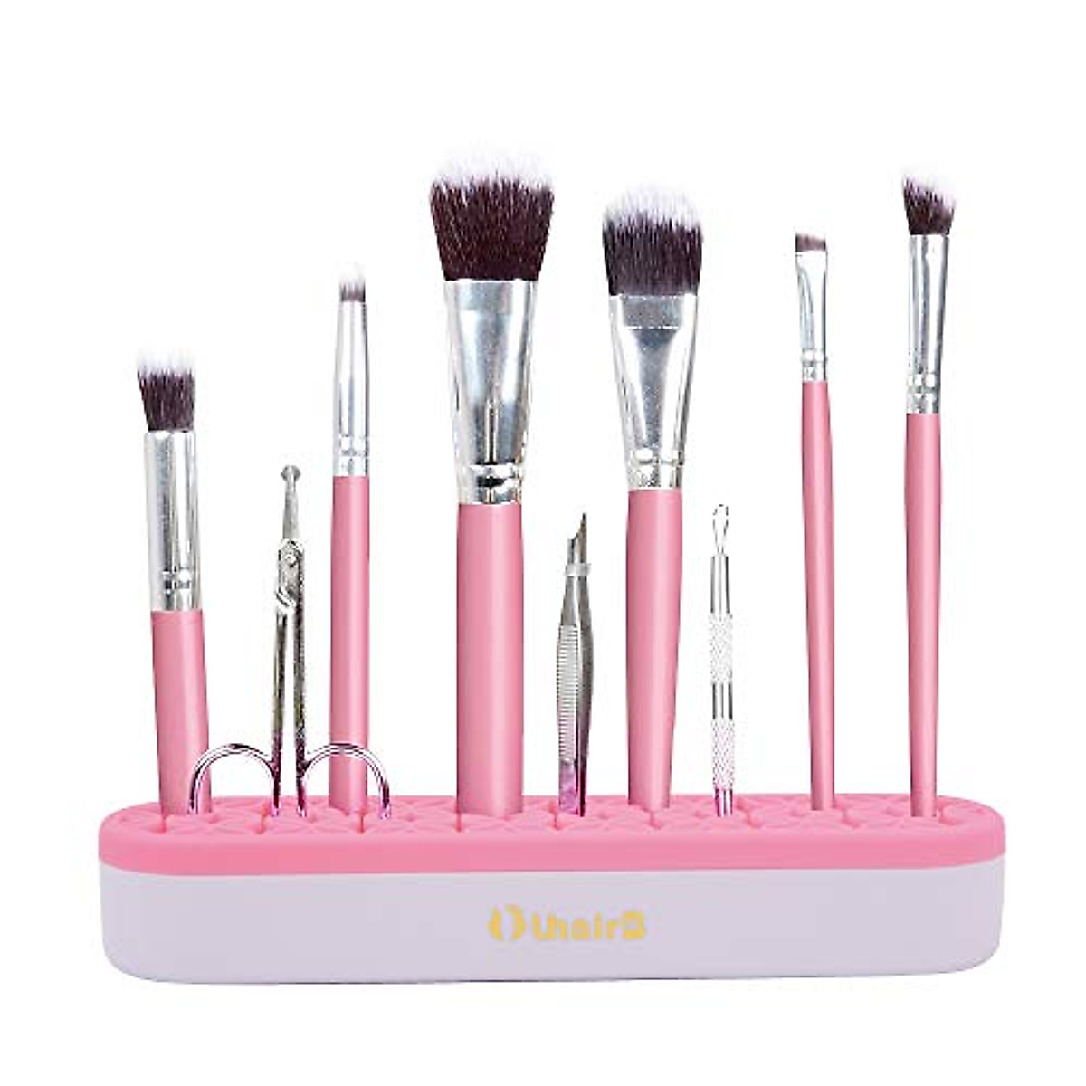 mcyiqihai ONOW Silicon Sew Store Organizers Cosmetic Storage Box& Desktop Storage Box for Stash and Store (Pink)