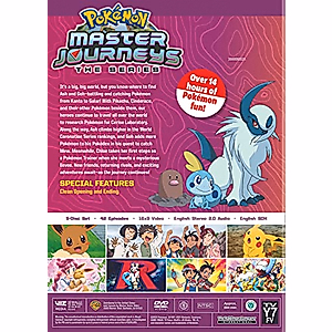 Pokemon The Series: Master Journeys Complete Season (DVD)