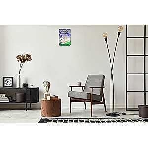 Daily Morning Routine Reward Chart For Kids And Autism - Tin Learning Calendar For Kids, Teaching Tool Vintage Wall Decor For Bedroom College Apartment Bar Club 8x12 Inch