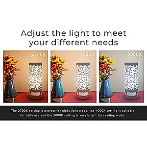 Aleddra AirGuardian Table Lamp - Inactivates viruses, Bacteria and Bad Odors in The air | 3 Color Temperature Modes | UV-Free & Ozone-Free | Adjustable Brightness & 2 USB Ports