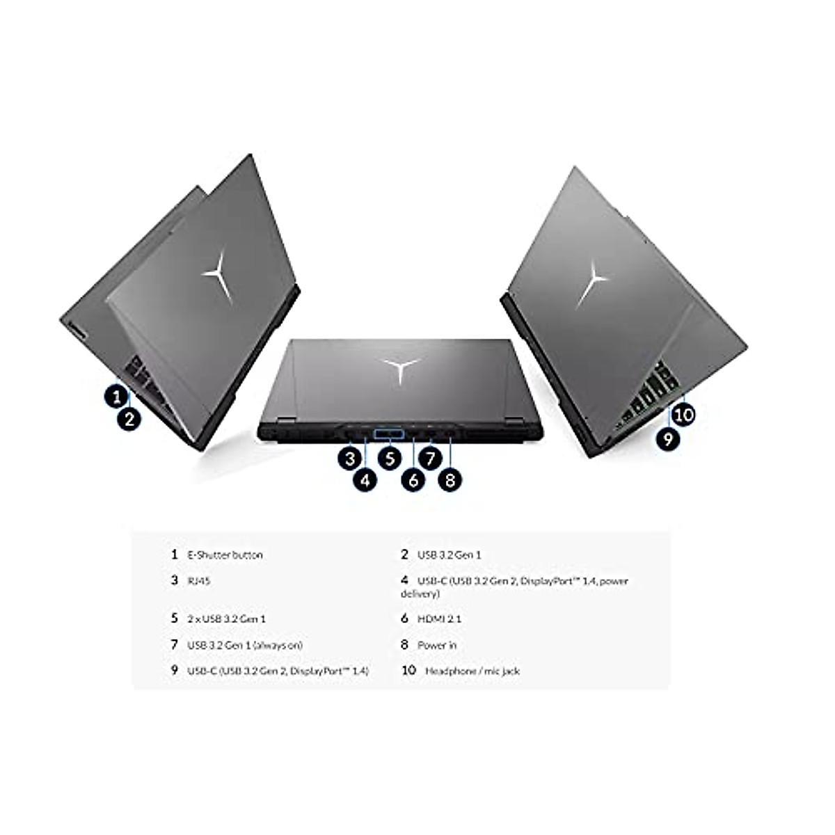 Lenovo Legion 5 Pro Gen 6 AMD Gaming Laptop, 16.0" QHD IPS 165Hz, Ryzen 7 5800H, GeForce RTX 3070 8GB, TGP 140W, Win 10 Home (32GB RAM | 2TB PCIE SSD)