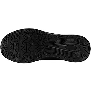 LARNMERN Non Slip Shoes for Women Food Service Work Sneakers Waterproof Nursing Shoes Slip Resistant Chefs Kitchen Restaurant Footwear Comfort Slip On Walking Shoe Black