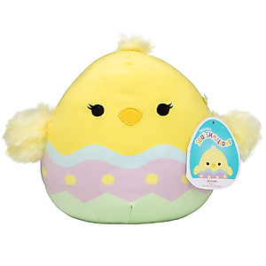 Squishmallows 8" Bunny, Chick & Egg 3 Pack - Officially Licensed Kellytoy Easter Plush - Collectible Soft & Squishy Easter Stuffed Animal Toy - Add to Your Squad - Gift for Kids, Girls & Boys - 8 Inch