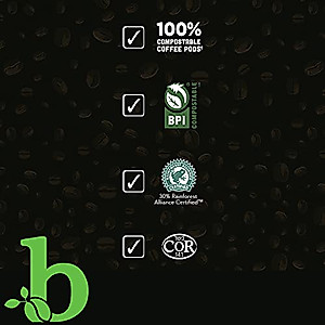 beaniac Hot Cakes Maple, Flavored Light Roast, Single Serve Compostable K Cup Coffee Pods, Organic Arabica Coffee with Natural Flavors, Keurig Brewer Compatible, 30 Count