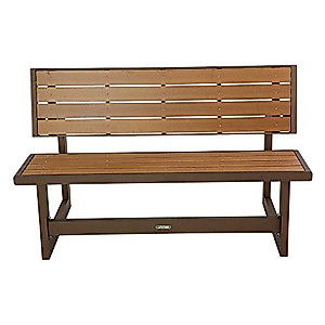 Lifetime 60139 Outdoor Convertible Bench, 55 Inch, Mocha Brown