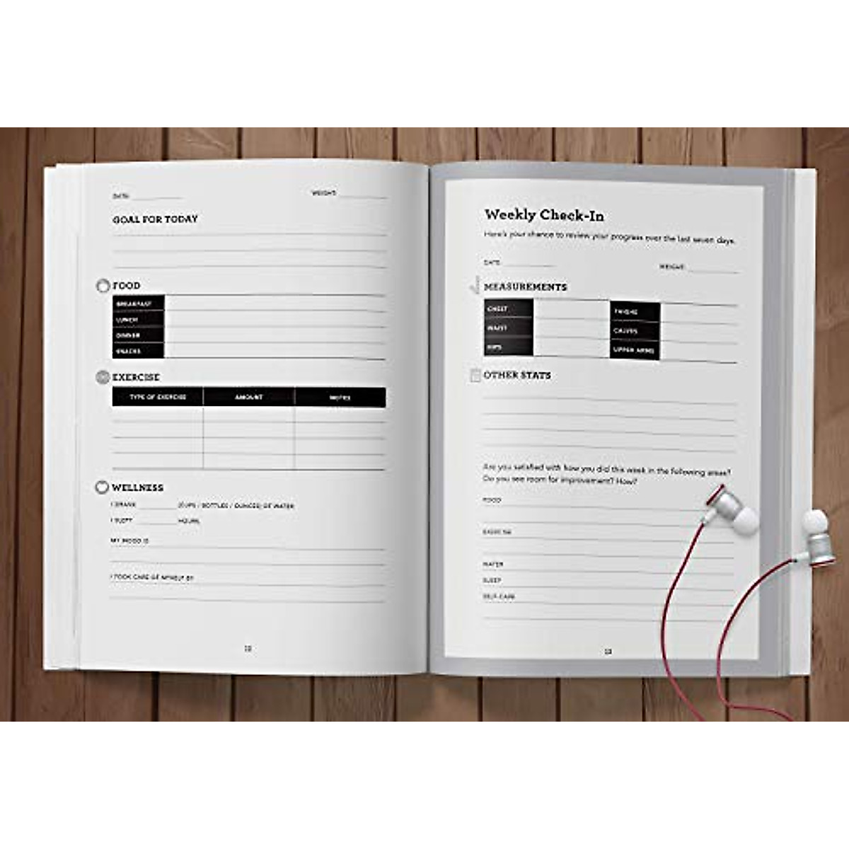 Training for a Healthy Life: A Daily Food and Fitness Journal