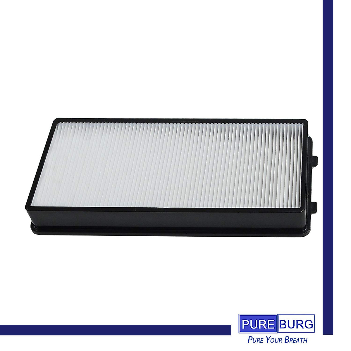 PUREBURG AT-OFL True HEPA Replacement Filters Compatible with Homedics AT-PET01 AT-PET02 AR-45 Oscillating Tower Air Purifiers Part AT-OFL, H13 Air Clean Dust,2-Pack