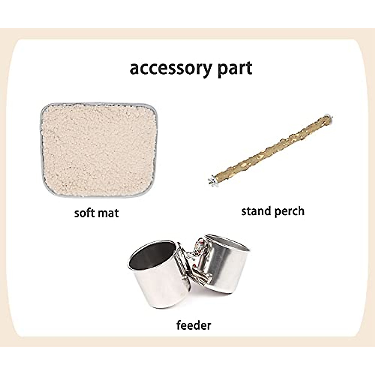 JingShi Bird Carrier Backpack Bubble Bird Travel Carrier Backpack with Standing Perch&Feeding Bowl Pet Parrot Space Capsule Transparent Backpack Breathable 360degree Sightseeing (Yellow)