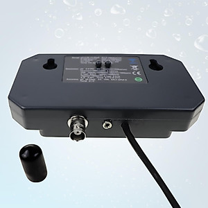 DANOPLUS Wireless Smart Water Quality Tester, Continuous App Monitoring for pH, EC, TDS, Salinity, SG, and Temperature Mountable with Alarm for Aquariums & Hydroponics