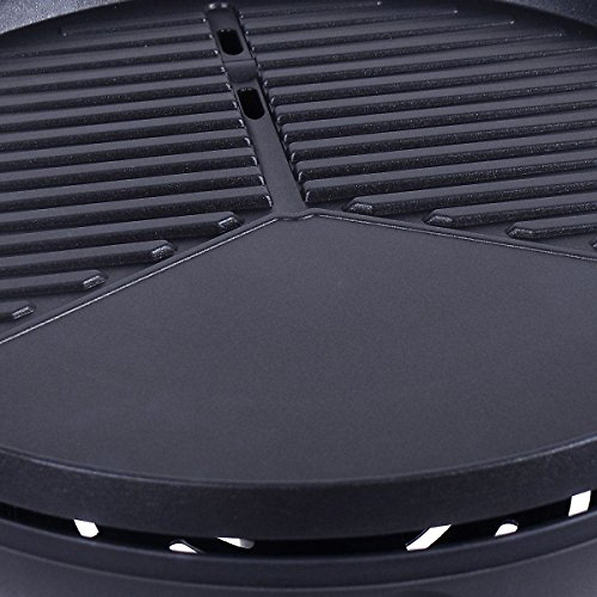 New Electric BBQ Grill 1350W Non-stick 4 Temperature Setting Outdoor Garden Camping