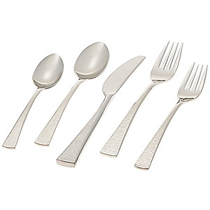 Gorham 871430 Biscayne 65-Piece Stainless Flatware Set, Silver