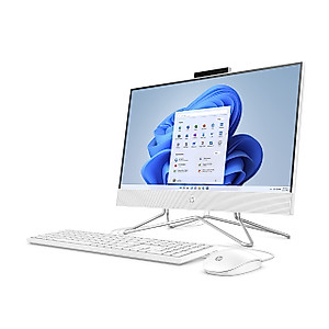 HP 21.5" All-in-One Desktop, Intel Pentium Silver J5040 Processor, Intel UHD Graphics 605, 4 GB RAM, 128 GB Storage, Windows 11 Home (22-dd0120, 2021) (Renewed)