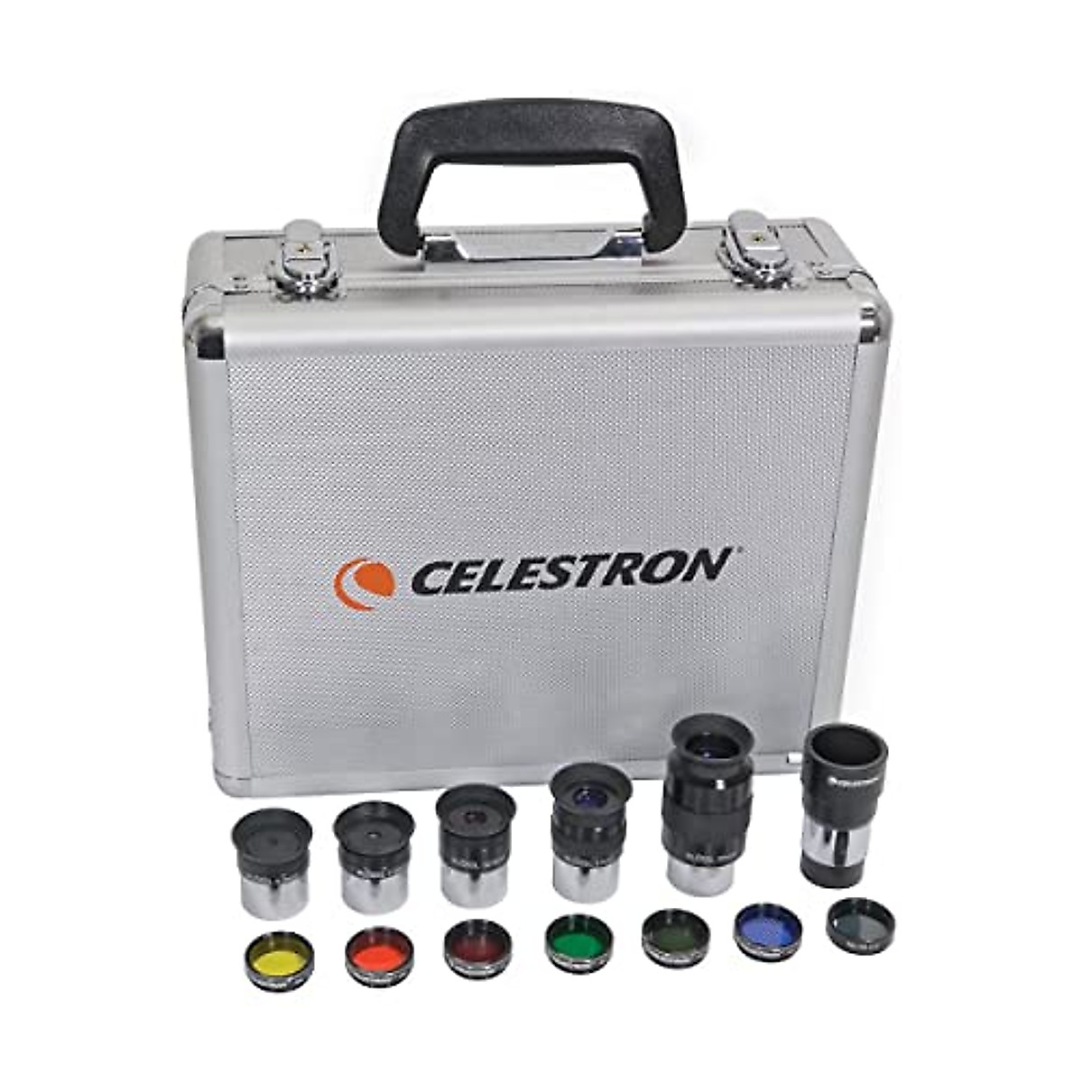 Celestron NexStar Evolution 6, Schmidt-Cassegrain Telescope with Integrated WiFi - with Deluxe Accessory Kit (5 Celestron Plossl Eyepieces, 1.25in Barlow Lens, 1.25in Filter Set, Accessory Carry Case