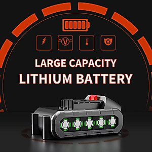 Weed Wacker Battery Powered ，Electric Weed Wacker 21v Cordless Weed Eater with Battery and Charger for Weed-Wacking Grass and Yard