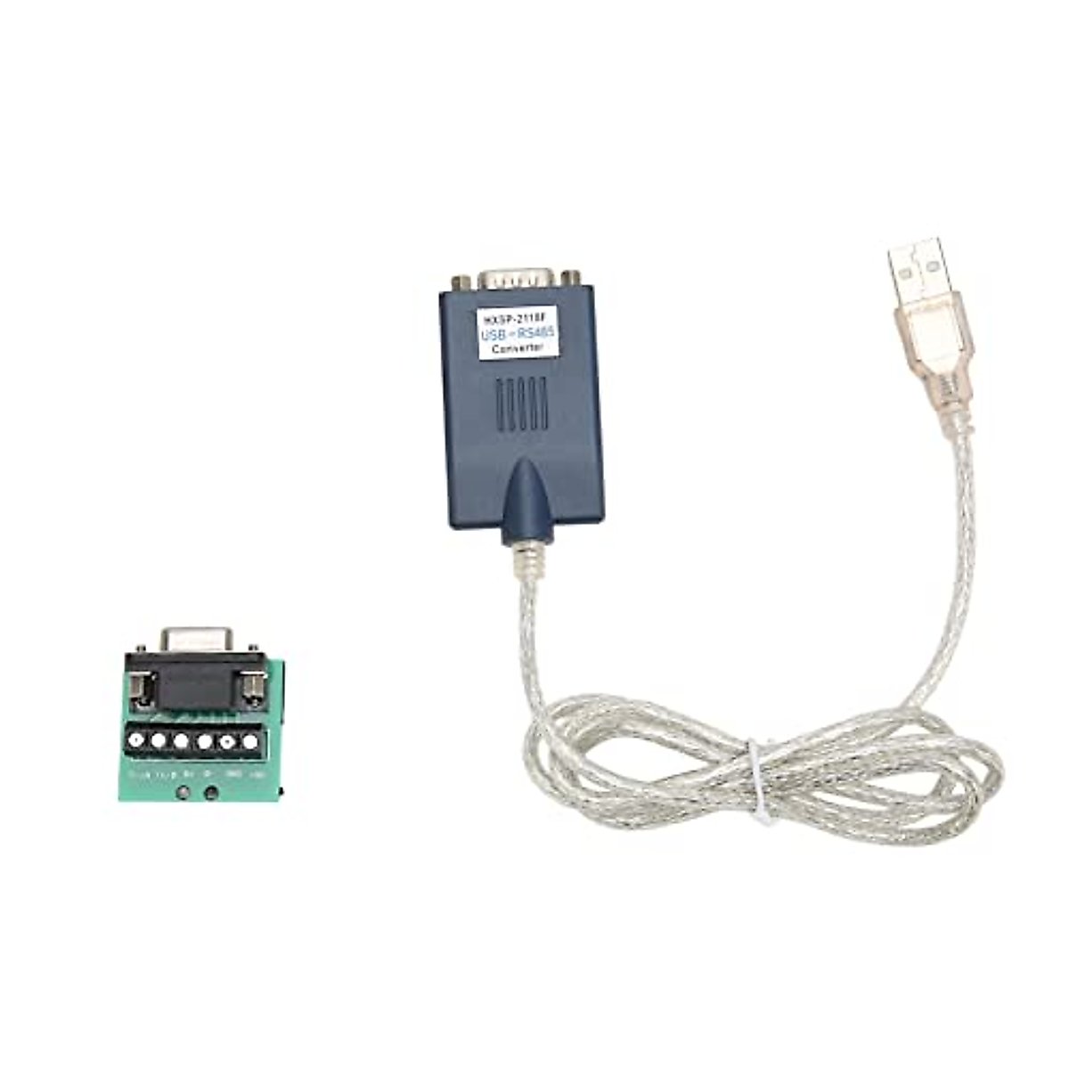Naroote USB to RS485 Adapter, Practical Plug and Play USB2.0 to RS485 Serial Adapter with 6 Position Terminal Board for Laptop