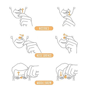 BlueZOO 30PCS 2-IN-1 Nose Wax Applicator Spatulas for Nasal Cleaning, Eyebrows, Facial Hair Removal - Mustache Waxing Sticks for Women and Men