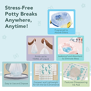 Kalencom Potette Plus Liners - 90 Liners, Pack of 3