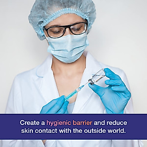 MedRose Medium Nitrile Gloves - 200 Count Disposable Gloves Latex Free - Powder Free Non-Latex Gloves, Medical Exam Glove