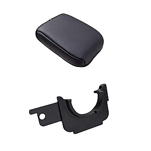 JDMCAR Center Console Cushion and Gas Cap Holder Compatible with Toyota Tacoma Accessories 2016-2023