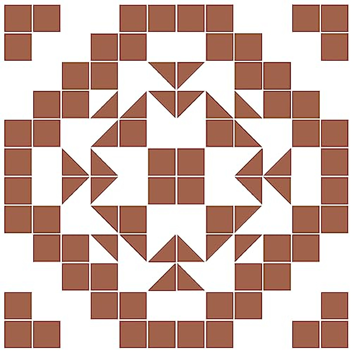 FloorPops 12-in by 12-in Terracotta Matias Peel & Stick Floor Tiles