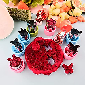 Stainless Steel Sandwiches Cutter set Kids Vegetable Fruit Cutters Heart Star Dinosaur Mousehead Sandwich Cutters Shape Cookie Cutout Fun Food Shape Cutters for Baking