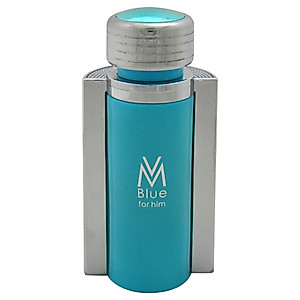 Victor Manuelle Vm Blue for Him for Men -EDT Spray, 3.4 Ounce