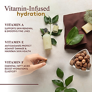 OKAY Yellow Shea Butter for Hair and Skin - Raw African Shea Butter for Women and Men, Daily Moisturizer for Face and Body, Helps with Stretch Marks, Soothes Dryness - 13 Oz Jar (Pack of 1)