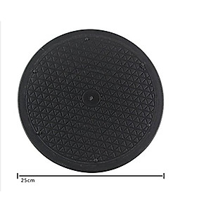 Floratek 10” Rotating Swivel Heavy Duty Wheel 360 Degree Rotate Turntable Lazy Susan Turnplate for Clay Pottery Sculpture Monitor TV 25cm