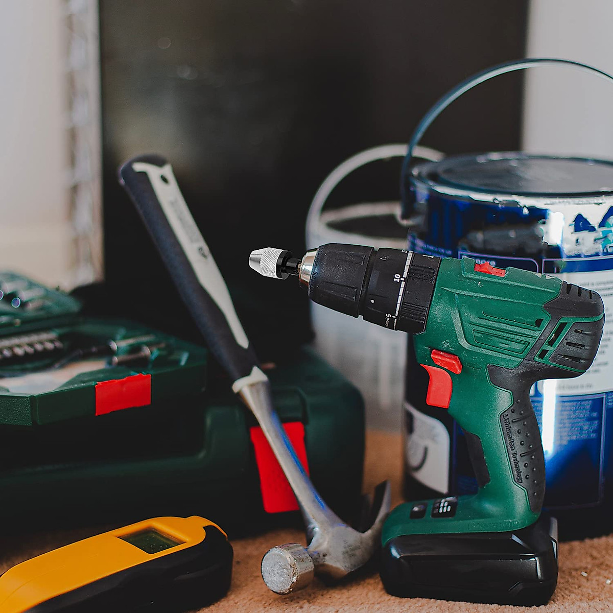 3PCS 1/4 Inch Hex Shank Keyless Drill Chuck, Quick Change Adapter Converter Impact Drills Bits, Electric Tool Accessories (0.3-3.6mm/0.3-6.5mm)