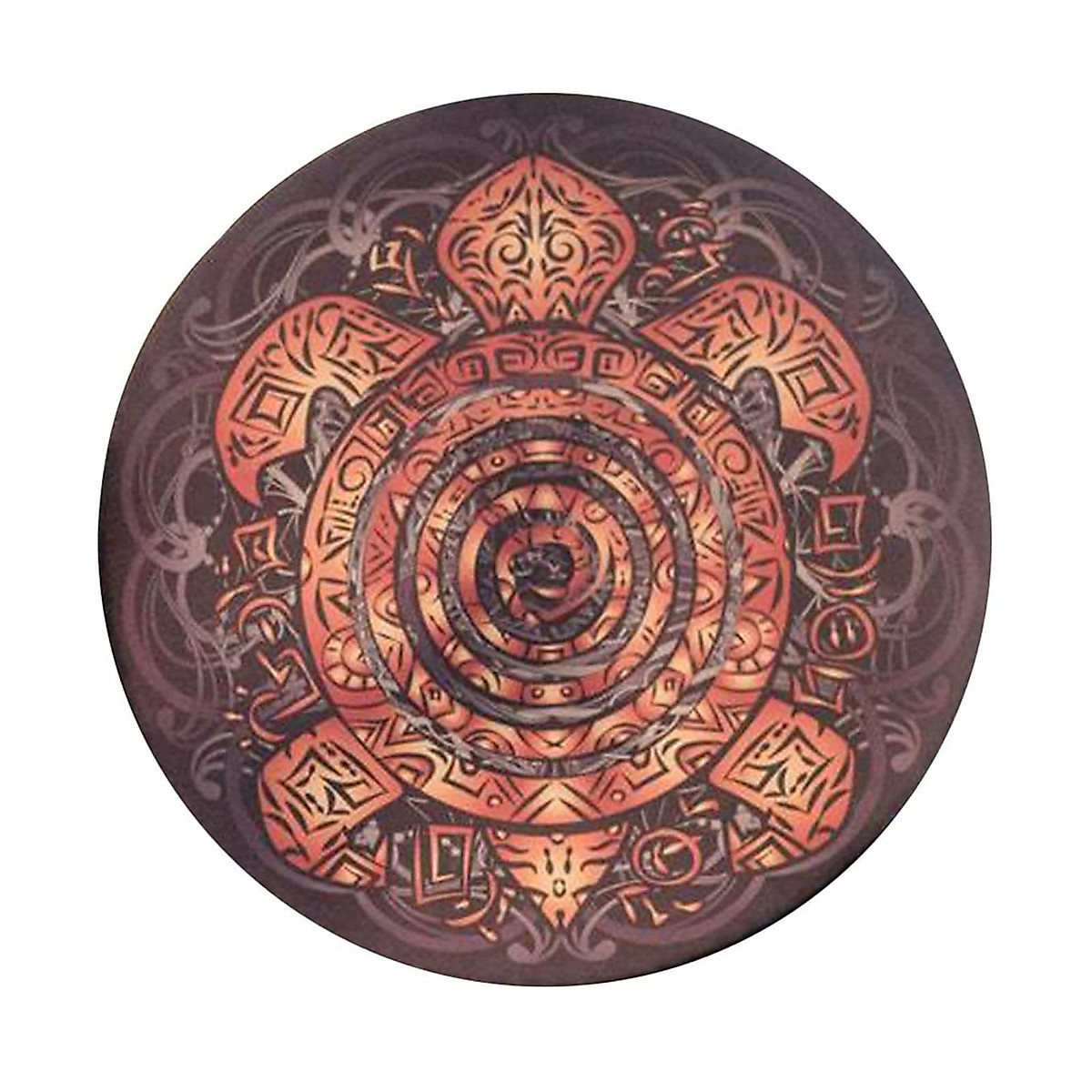 10 Inch Turtle Shaman Drum, Tree of Life Decoration Design Handma Drum With Drum Stick, Instrumental Shaman Alchemy Moon Drum, Sound Healer Shaman Drum For Spiritual Music, Reflection(Turtle)