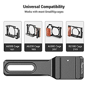 SmallRig Cold Shoe Extension, Outrigger Shoe Mount Adapter for Microphone, EVF and Camera Accessories - 2879