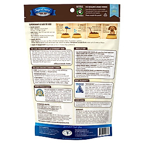 SuperGravy Original Trio- 30-Scoop bags- Natural Dog Food Gravy Topper - Hydration Broth Food Mix - Human Grade – Kibble Seasoning for Picky Eaters – Gluten Free Grain Free Total 90 Scoops