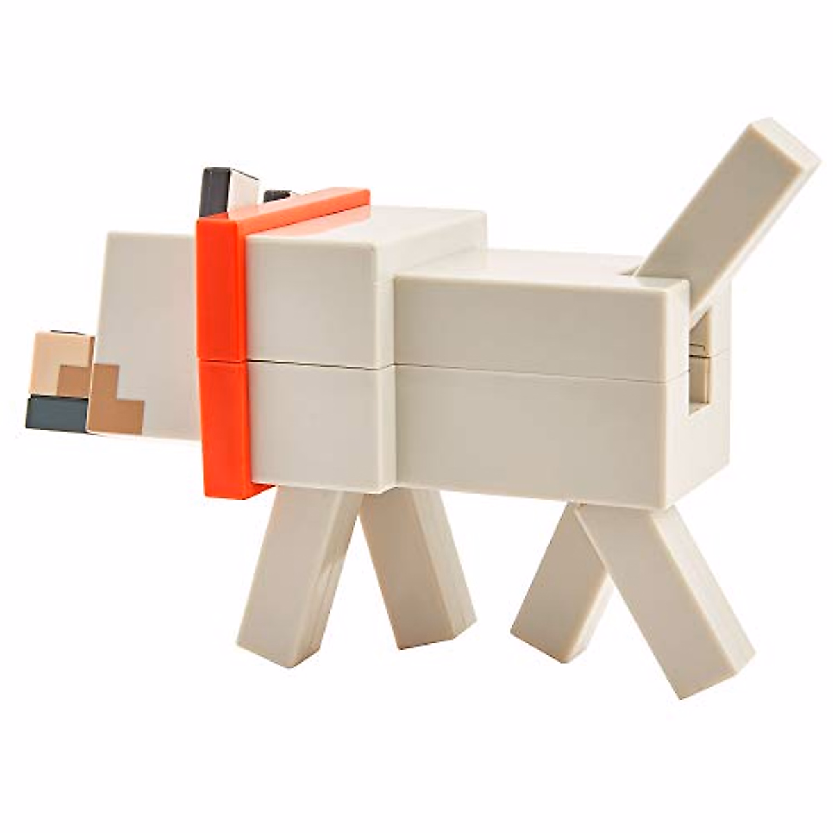 Mattel Minecraft Fusion Wolf Figure Craft-a-Figure Set, Build Your Own Minecraft Character to Play with, Trade and Collect, Toy for Kids Ages 6 Years and Older