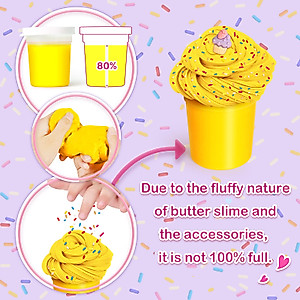 Valentines Day Cards for Kids- 24 set of Butter Slime with Valentine's Day Card Bulk, School Classroom Valentine's Gifts Exchange, Valentine's Party Favors for Kids, Valentine's Prizes