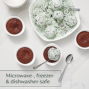 Rubbermaid Glass Baking Dishes for Oven, Casserole Dish Bakeware, DuraLite 8-Piece Set, White (with Lids)