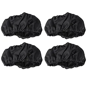 4Pcs Baby Stroller Wheel, Wheelchair Tire Protector Black Child Kid Baby Stroller Wheel (S)